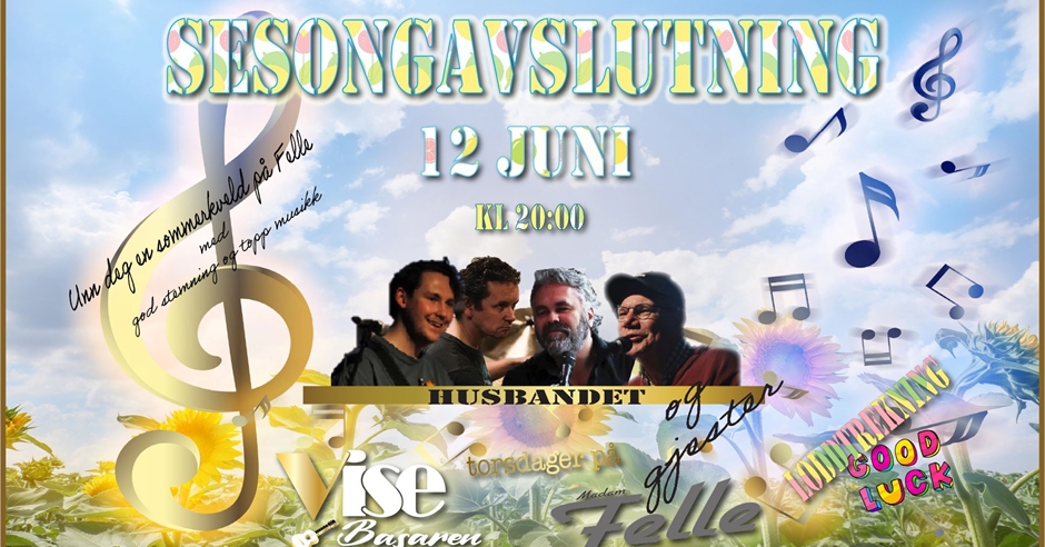 SESONGAVSLUTNING I VISEBASAREN - Konzert - visitBergen.com